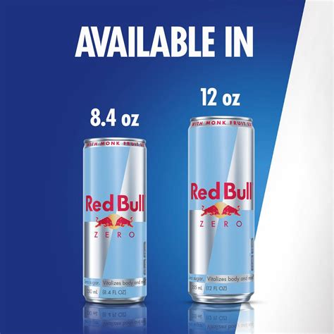Red Bull Zero Sugar Energy Drink 12 Fl Oz Postmates