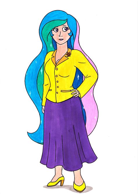 Human Princess Celestia By Killerteddybear94 On Deviantart