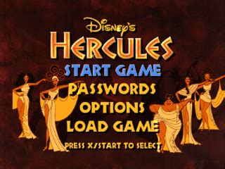 Screenshot Of Disneys Hercules Playstation 1997 Mobygames