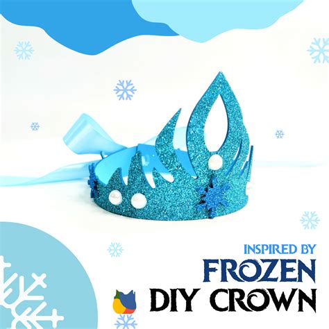 Diy Elsa Frozen Crown Making Kit Open Playhouse