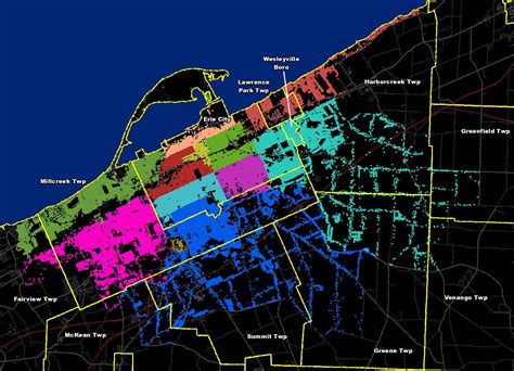 Address Points With An Erie Zip Code 165 Rerie