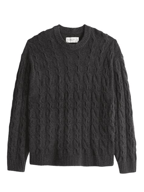 Abercrombies Cable Knit Sweaters Are An Absolute Steal Gq