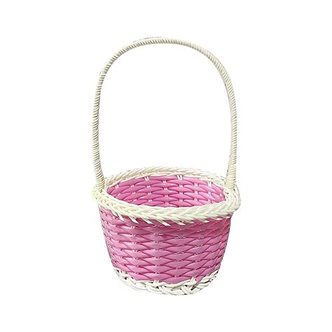 Cmrtew Mini Easter Baskets For Crafts Decor Mini Rattan Picnic Basket