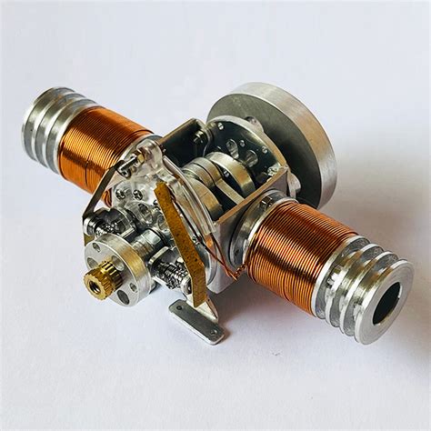 Double Cylinder Electric Flat Twin Solenoid Engine Electromagnetic