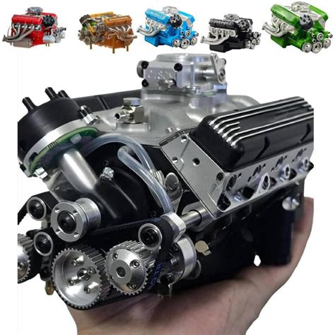 89 Gasoline Ohv V8 Small Block Engine Model Kits Cison V8 Engine Kit