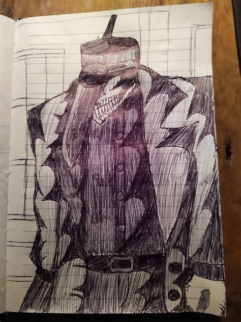 Challenged Myself To Draw Csm Fanart Every Day Until The Reze Movie