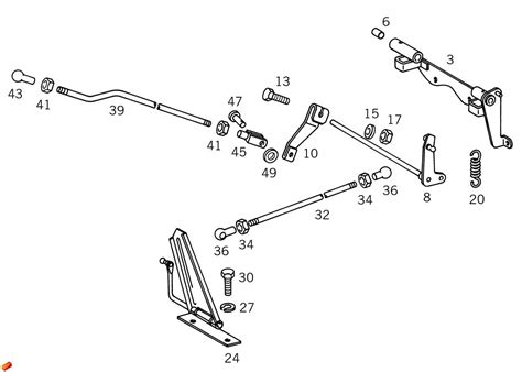 Illustrated Ford 8n Throttle Linkage Diagram