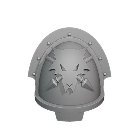 Stl File Primaris Assault Intercessor Pads Wolfspears 🎲・3d Printing Template To Download・cults