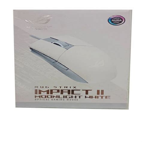 Rog Strix Impact Ii Moonlight White Gaming Mouse At Rs 2500 In Mumbai