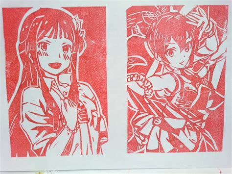 最上静香 大石泉 ミリオンガールズ シンデレラガールズ 消しゴム判子 城ヶ崎美嘉大好き さんのイラスト ニコニコ静画 イラスト