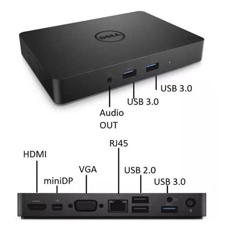 [refurbished] Dell Universal Docking Wd15 4k Display With Thunderbolt 3 Usb Type C Docking