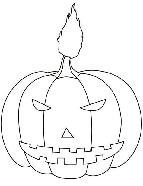 Printable Jack O Lantern Coloring Pages