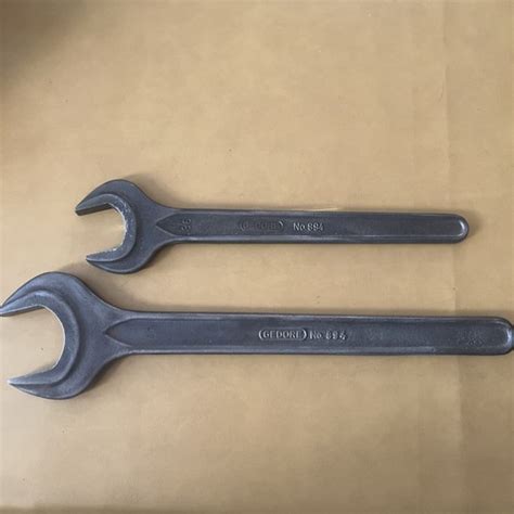 Gedore 894 46mm And 36mm Single Open Ended Spanner Pair Ebay
