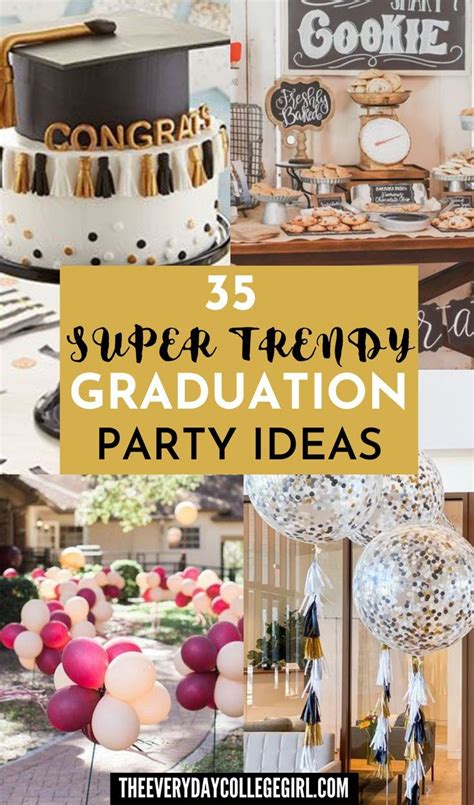 35 Best Graduation Party Ideas