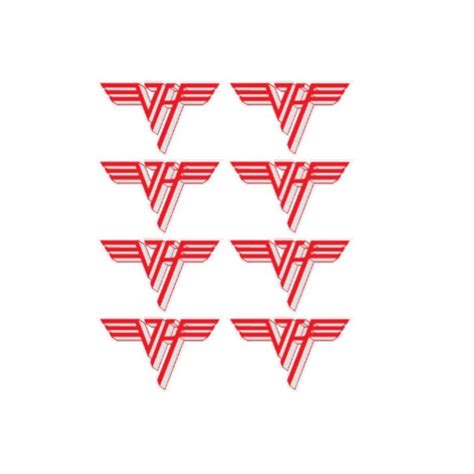 Design Van Halen Laminated Vinyl Stickers 124 Poshmark