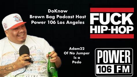 Do Know Host Of Power 106 Brown Bag Podcast Disrespects Tde Jay Rock