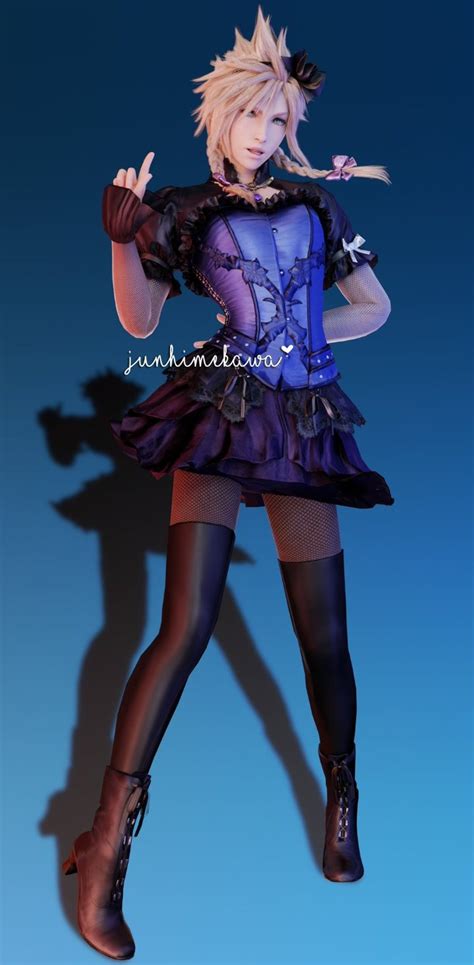 Final Fantasy Final Fantasy Vii Cloud Strife Ff Sfm D Rule Xyz