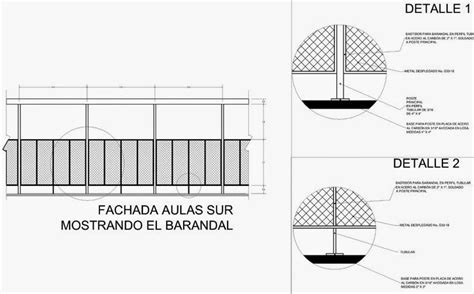 Elementos Complementarios De La Edificación 3 Plano Detalle