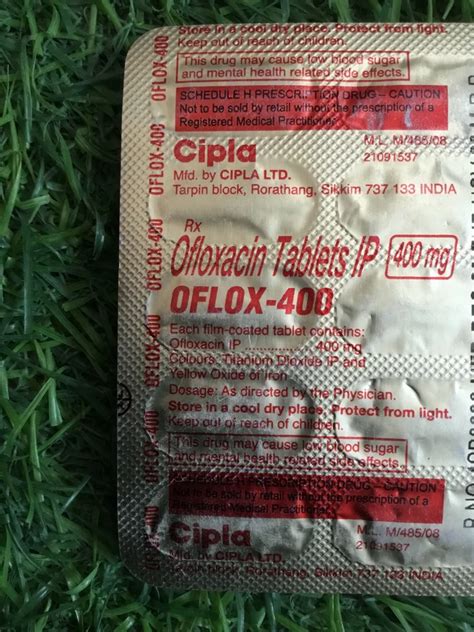 Oflox 400 Mg Tablets At ₹ 329box Floxin In Faridabad Id 2856376276633
