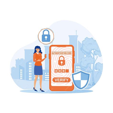 Premium Vector Otp Onetime Password For Secure Transaction On Digital