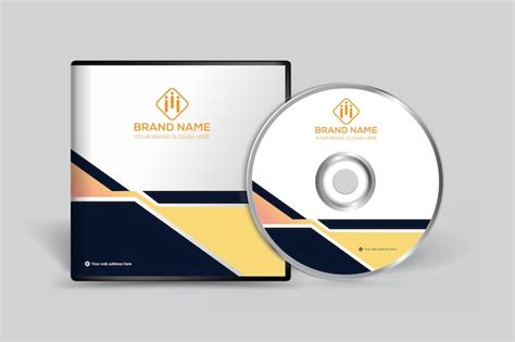 Premium Vector Creative Cd Cover Design Template