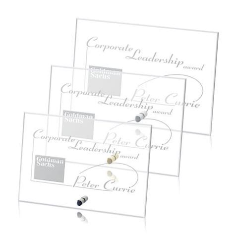Manning Horizontal Rectangle Crystal Trophy Tfy Aws7531