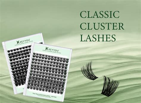 Classic Cluster Lashes 144 Pcs Keyyou