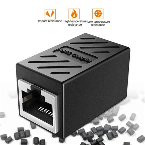 Rj45 Cat6 Pass Through Connectors Easy To Connect