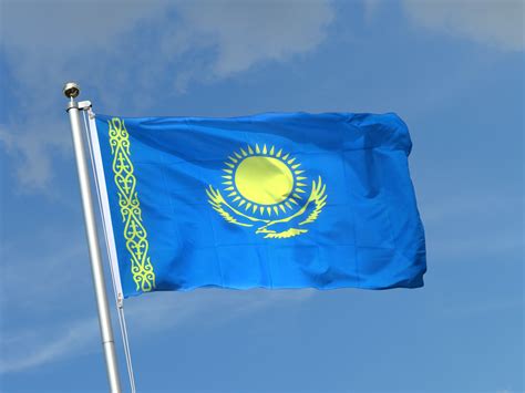 Kazakhstan Flag For Sale Buy Online At Royal Flags