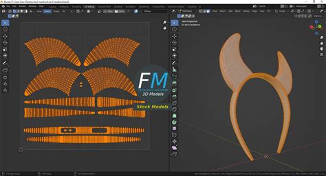 Devil Headband By Francescomilanese85 3docean