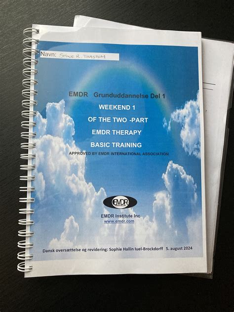 Fyldt Op Med Ny Viden Og Kunnen Efter Et Fedt Emdr Kursus Del 1 Glæder Mig Allerede Til Del 2 🙌