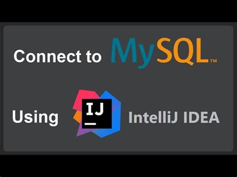Connect To MySQL Using IntelliJ IDEA Community Edition And Database Navigator Plugin
