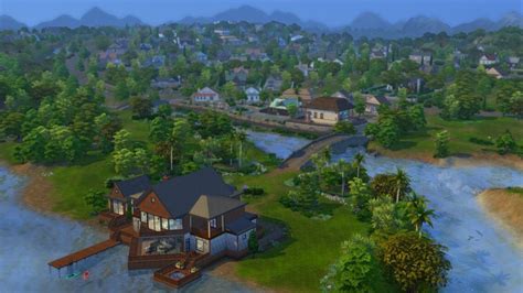The Sims 4 Adventure Awaits Gibbi Point World Overview
