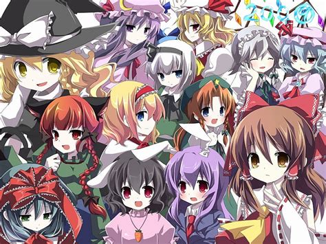 Touhou Wallpaper All Characters