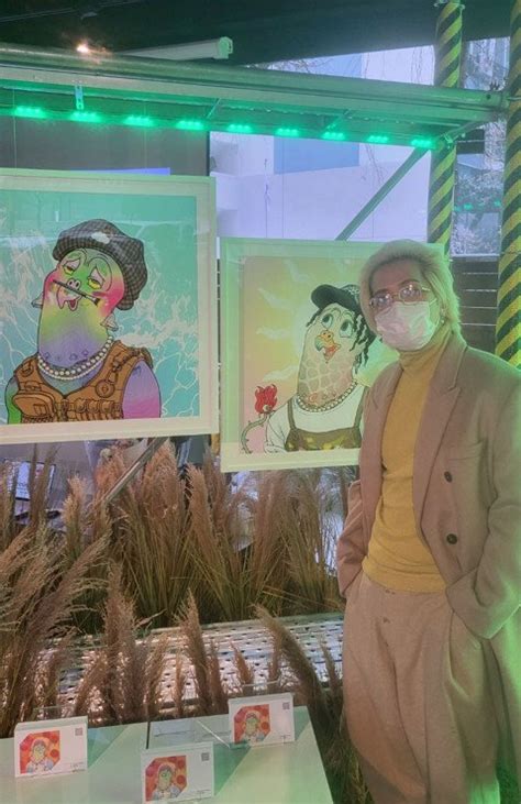 괴짜 아티스트 송민호 디지털 아트 진출 네이트 연예