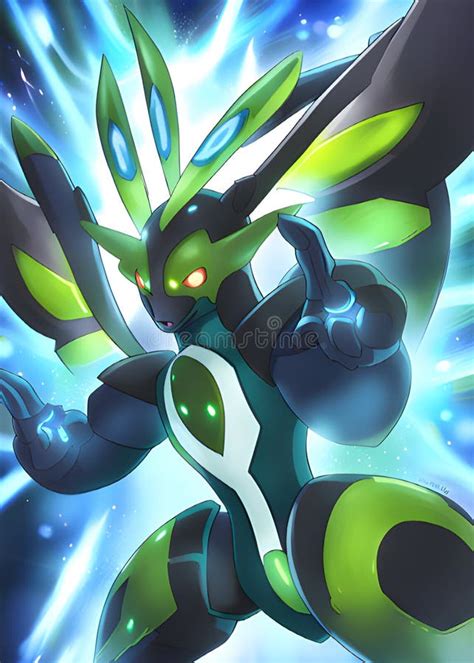 Illustration Of A Fantasy Robot With A Star Ai Generated Stock Illustration Illustration Of