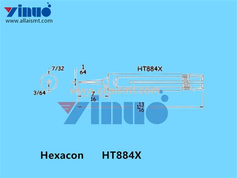 Hexacon Ht884x Soldering Tip Yinuo Electronics Provides Professional Smt Peripheral Equipment