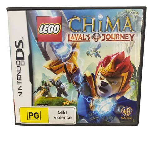 Nintendo Ds Lego Chima Lavals Journey Complete With Instruction Book Game And Case