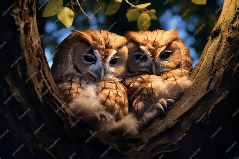 Premium Photo Tawny Owls