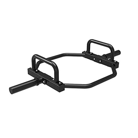Veiteox Fty Hex Trap Barbell Bar High Hexagon Deadlift And Squat Bar Peach Frog