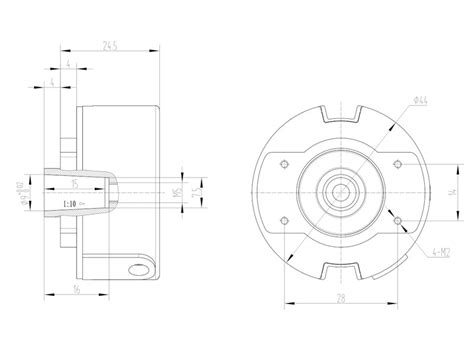 Absolute Optical Encoder Servo Motor Encoders And Optical Rotary