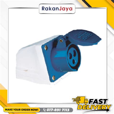 Supaku Cee 16a Weatherproof Plug And Socket Rakan Jaya Hardware