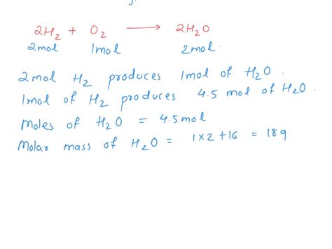 Solved For The Following Reaction 3 88 Grams Of Hydrogen Sulfide Are