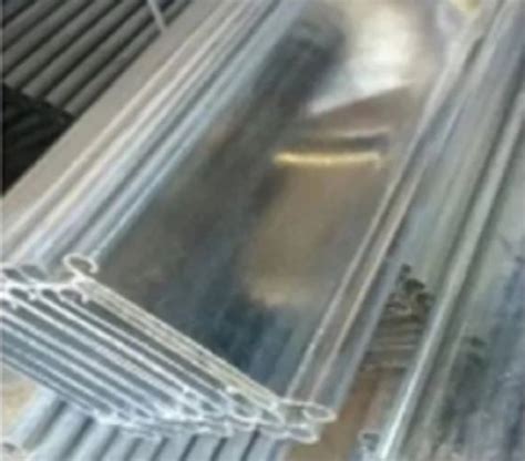 U Profile Rolling Shutter Profile Finish Polished Size 2mm