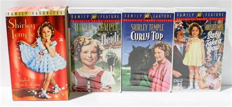 Shirley Temple Triple Pack Vhs Movie Collection