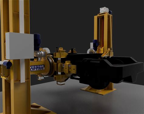 Locomotive Bogie Rotator Vector Lifting Vector Lifting