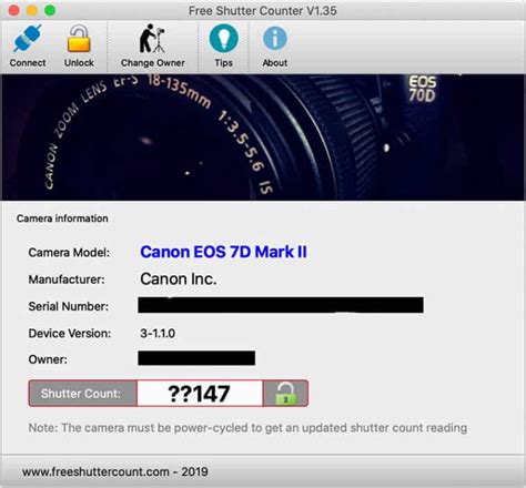 Getting Shutter Actuation Count From Canon Cameras Photo Taco Podcast