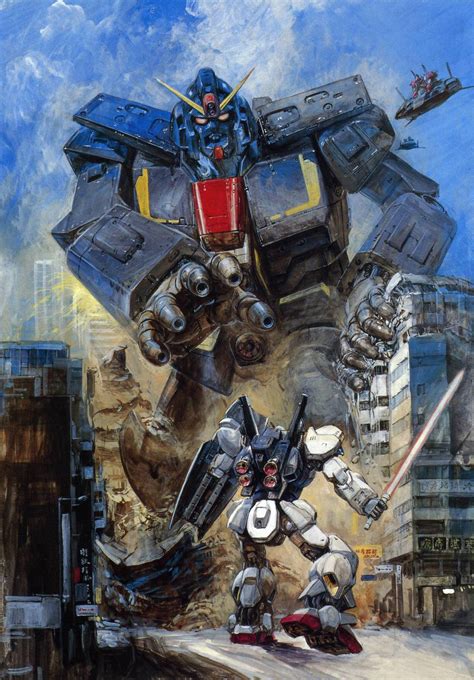 Gundam Mark 2 Facing Off With Psycho Gundam Gundamexplored On Tumblr
