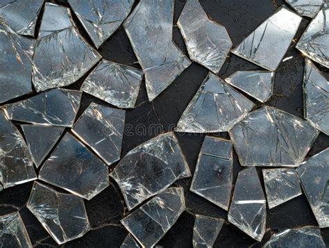 Shattered Glass Mosaic Pattern Stock Illustration Illustration Of Design Polygon 344182917
