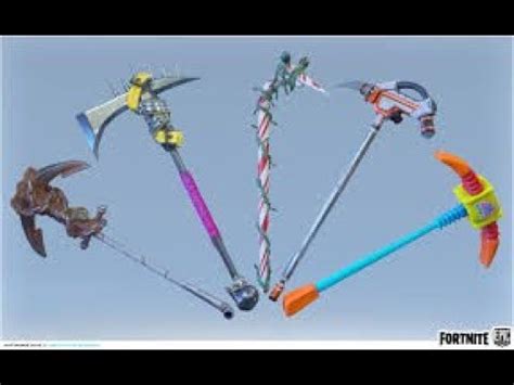 Top 10 Best Epic Rare And Uncommon Pickaxes In Fortnite Battle Royale